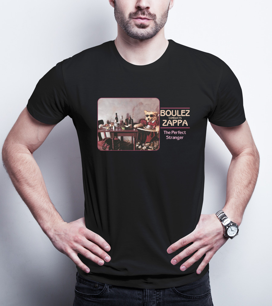 Boulez Conducts Zappa The Perfect Stranger T-Shirt