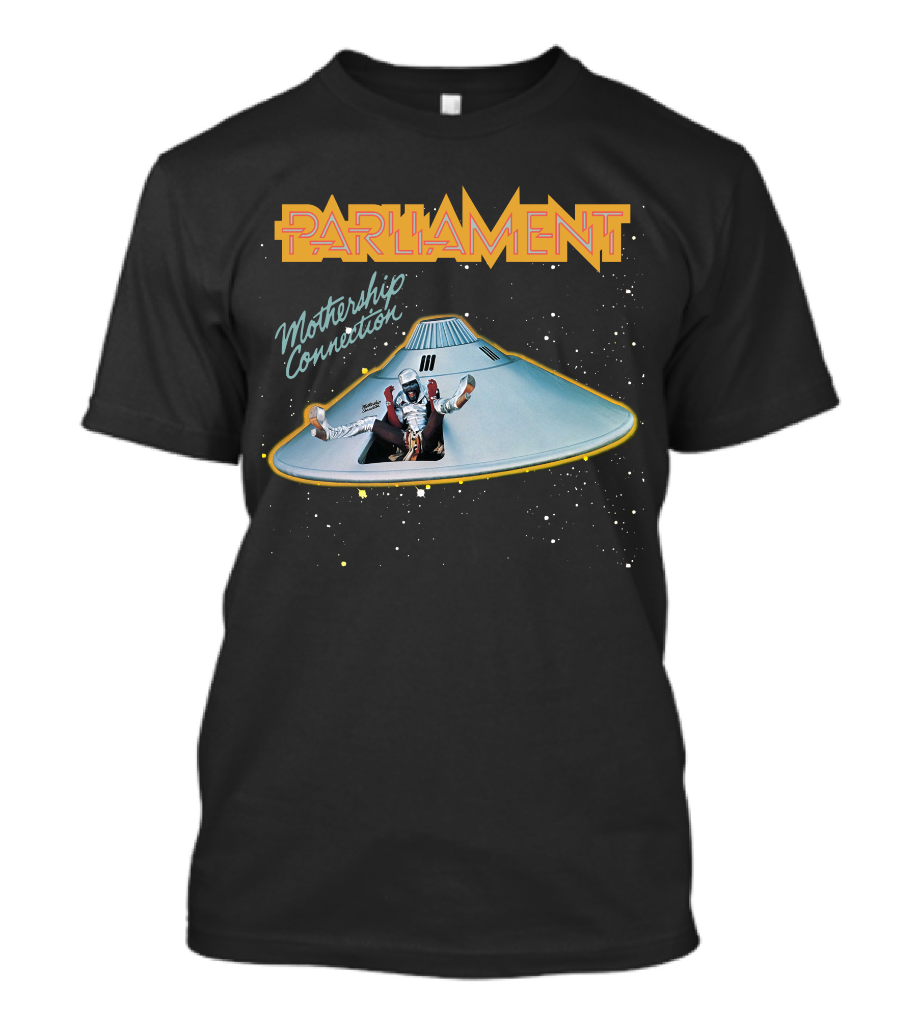 Parliament Mothership Connection Ufo Album Art T-Shirt