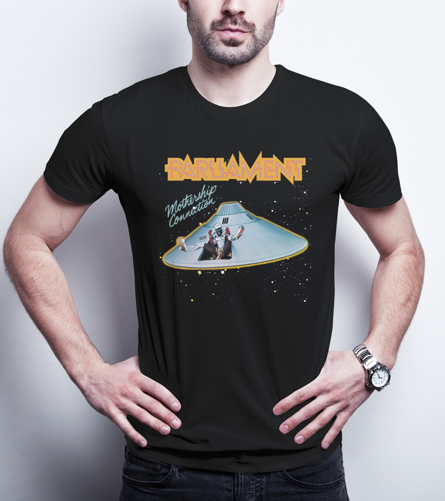 Parliament Mothership Connection Ufo Album Art T-Shirt