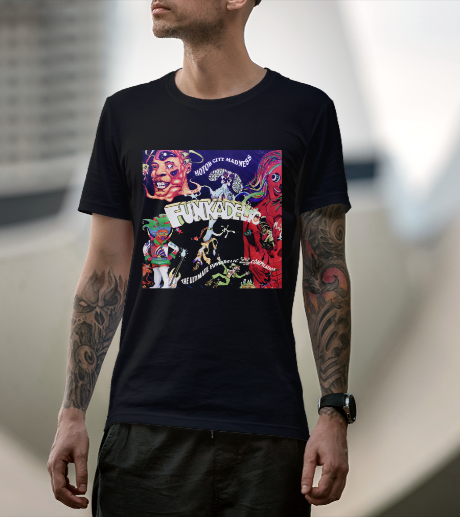 Funkadelic Motor City Madness The Ultimate Funkadelic Compilation T-Shirt