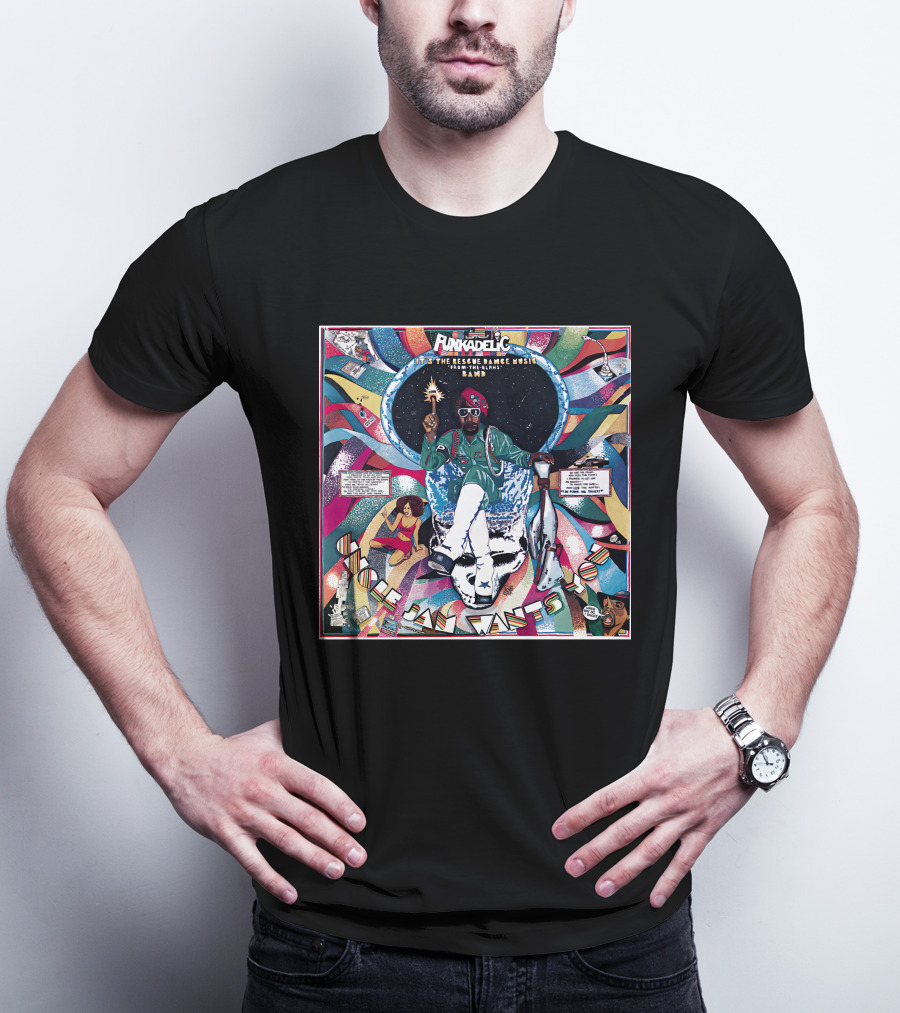 Funkadelic The Electric Spanking Of War Babies P-Funk George Clinton Album Art T-Shirt