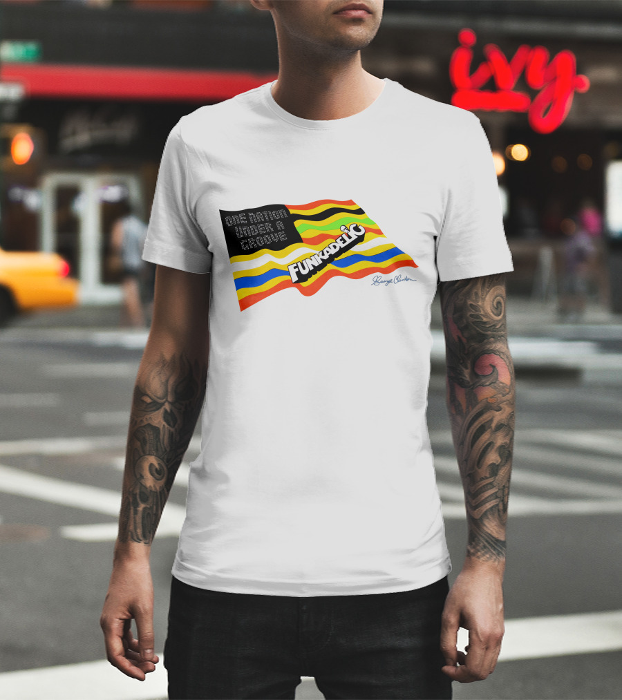 One Nation Under A Groove Funkadelic George Clinton T-Shirt