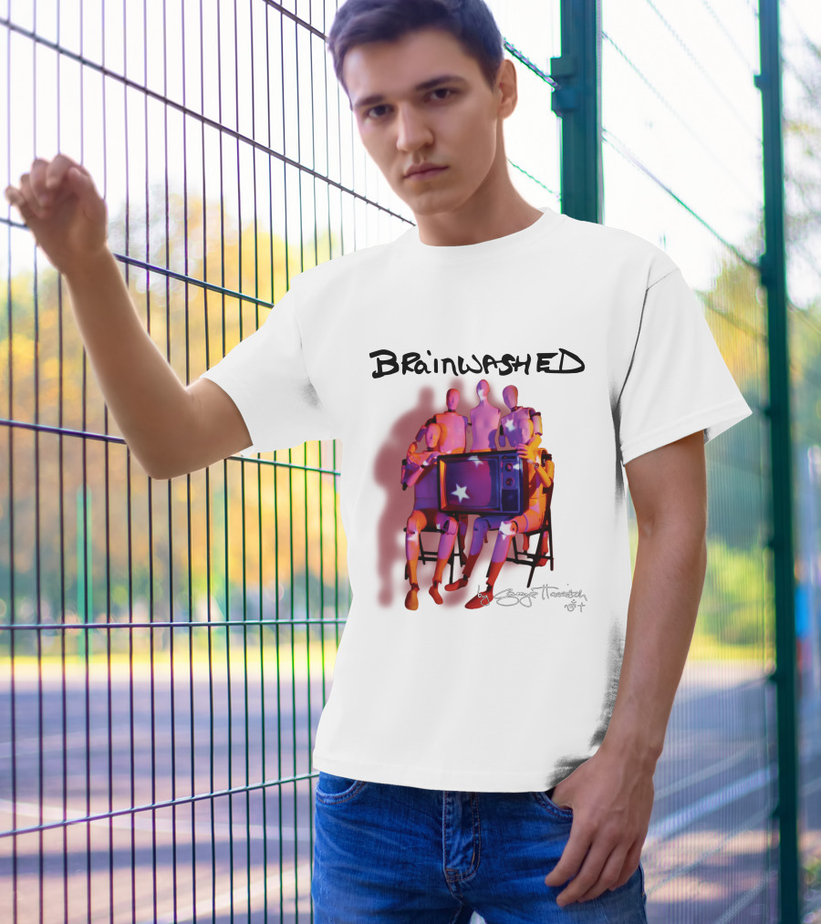 Brainwashed By George Harrison 2004 Mannequins With Television Star T-Shirt