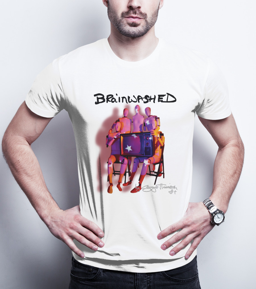 Brainwashed By George Harrison 2004 Mannequins With Television Star T-Shirt