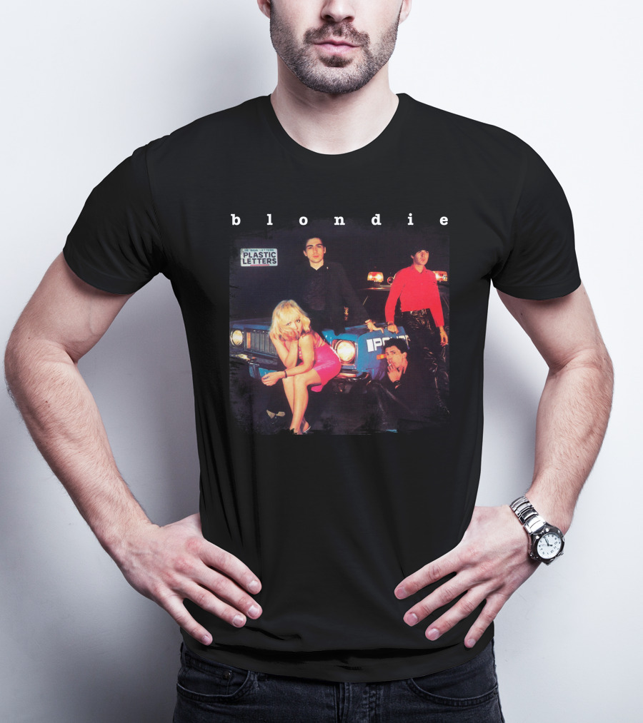 Blondie Plastic Letters T-Shirt