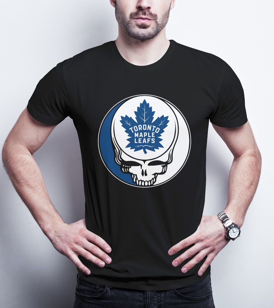 Toronto Maple Leafs Skull T-Shirt