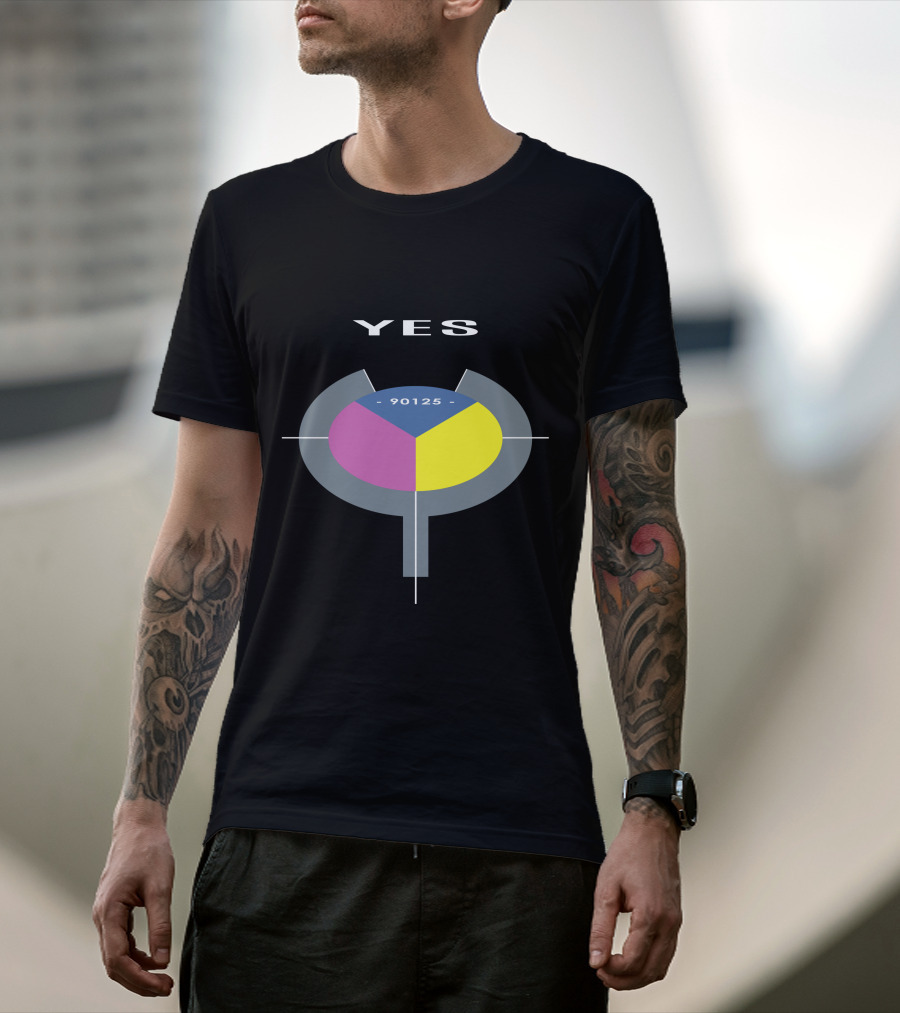 Yes 90125 Album Cover Art T-Shirt