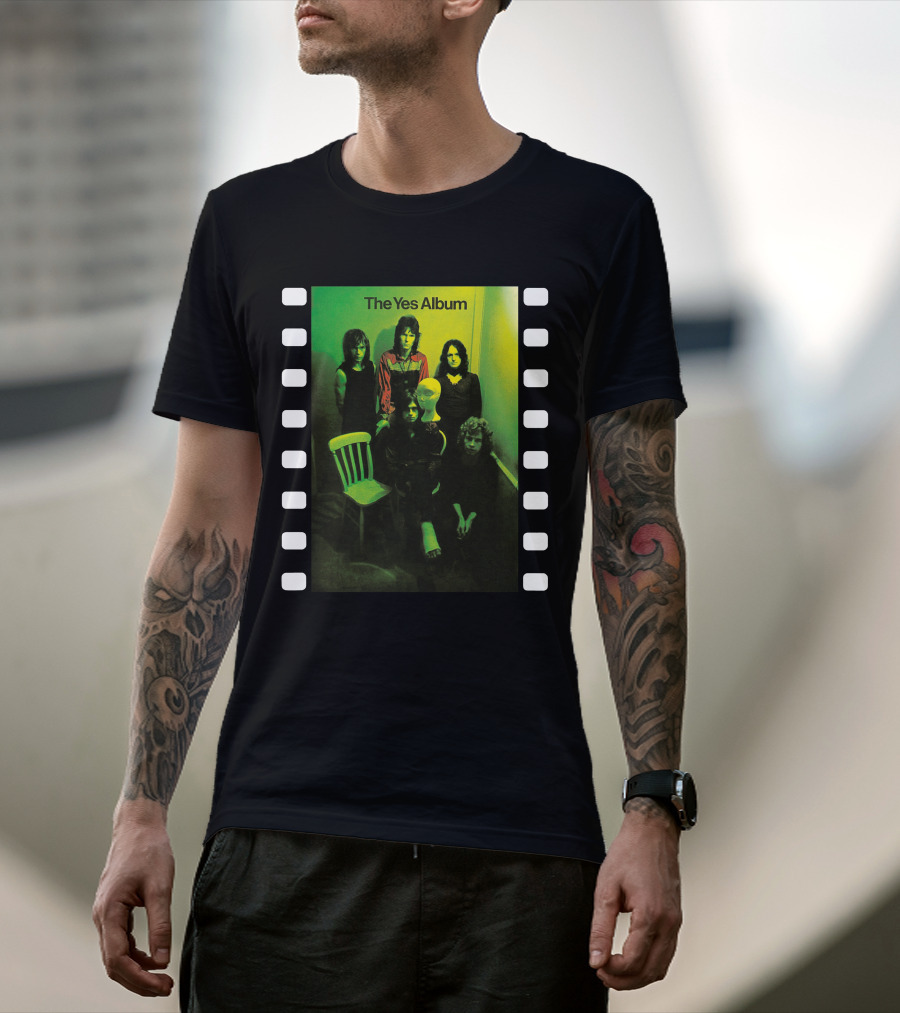 The Yes Album 37 Classic Progressive Rock Music Cover T-Shirt
