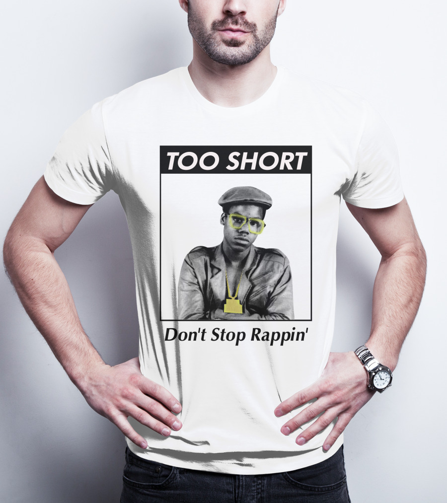 Too Short Don't Stop Rappin' 1980S Hip Hop T-Shirt
