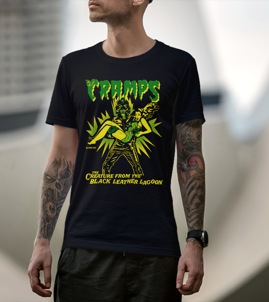 The Cramps Creature From The Black Leather Lagoon T-Shirt