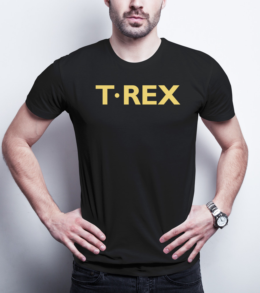 T-Rex Bold Yellow T-Shirt