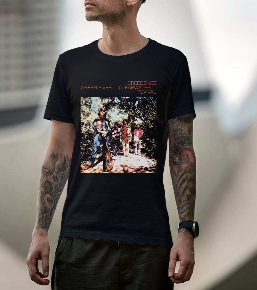 Green River Creedence Clearwater Revival Album Cover Photo T-Shirt
