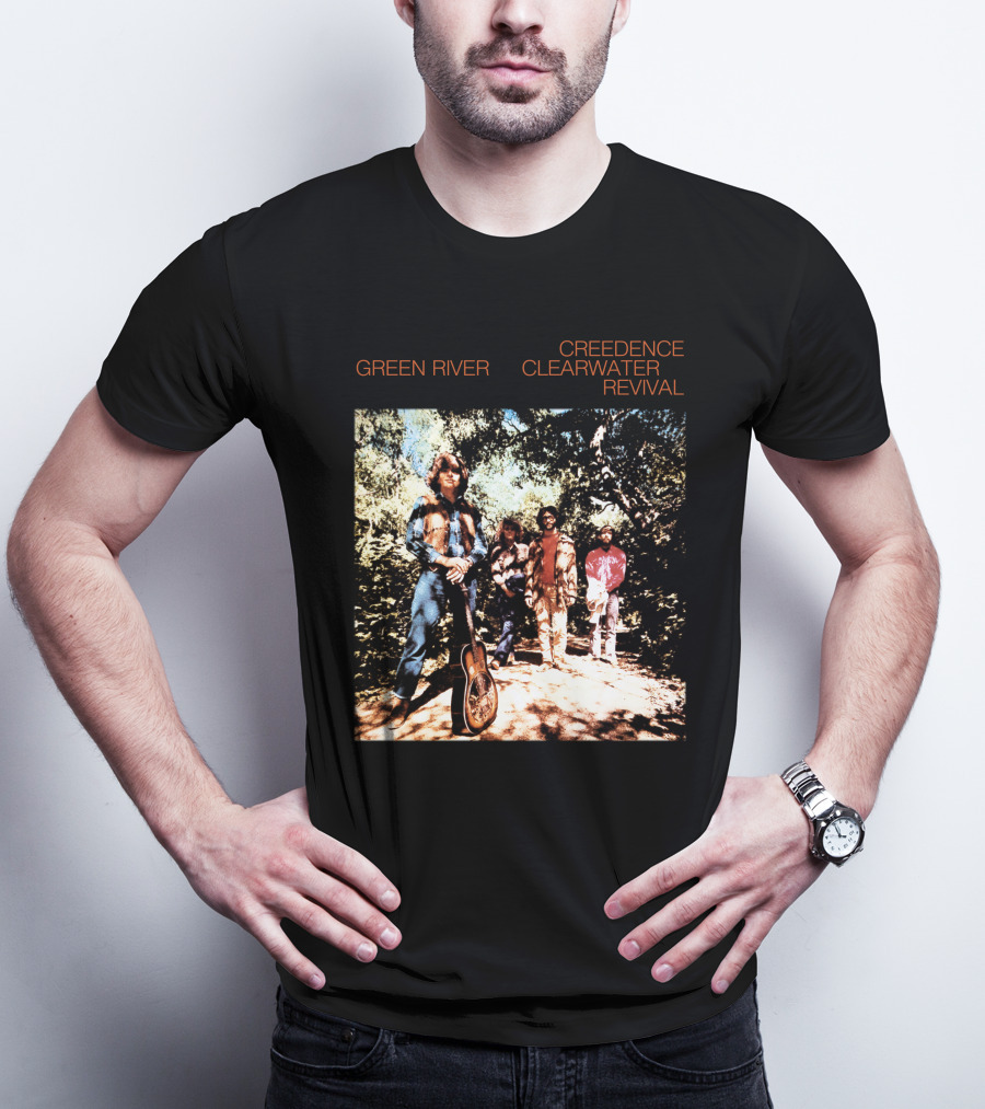 Green River Creedence Clearwater Revival Album Cover Photo T-Shirt