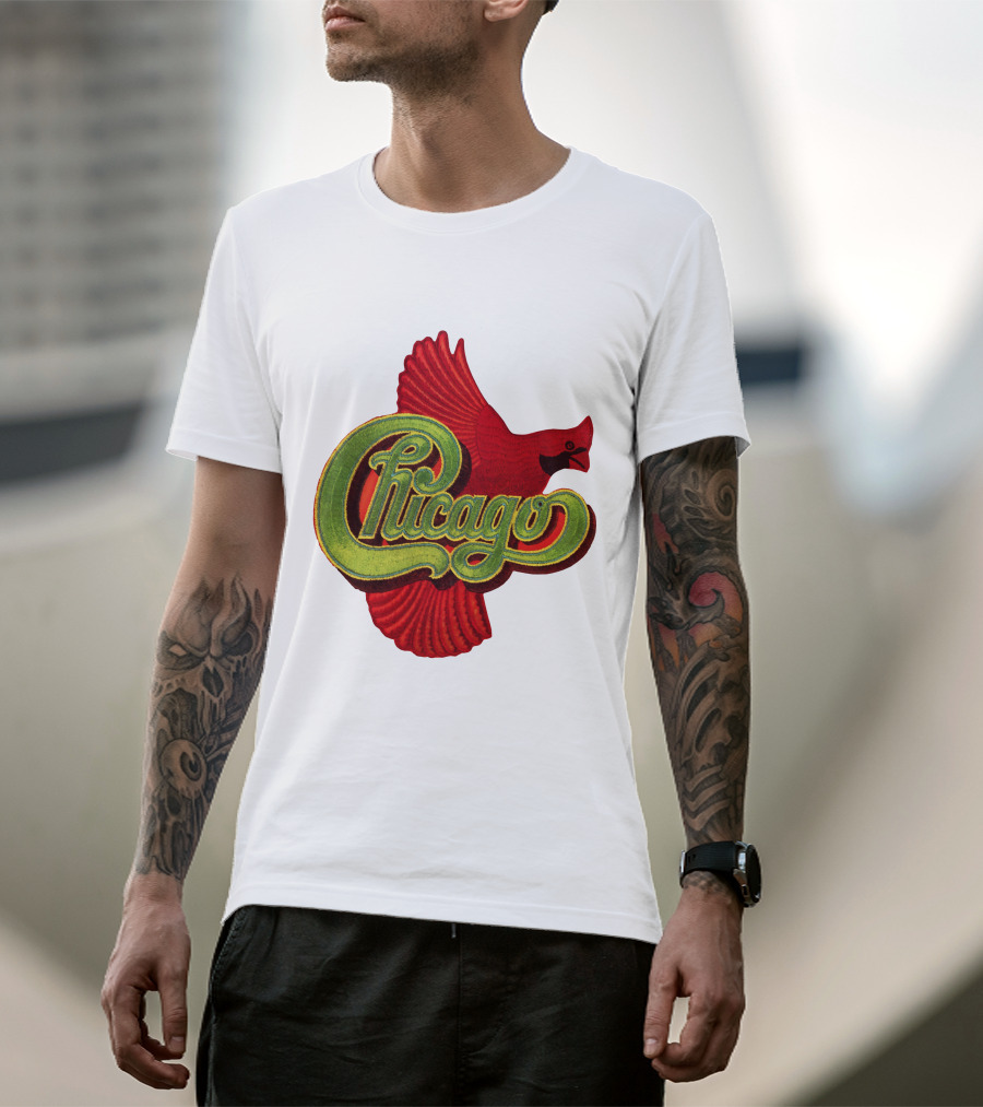 Chicago Cardinal Bird Ccg T-Shirt