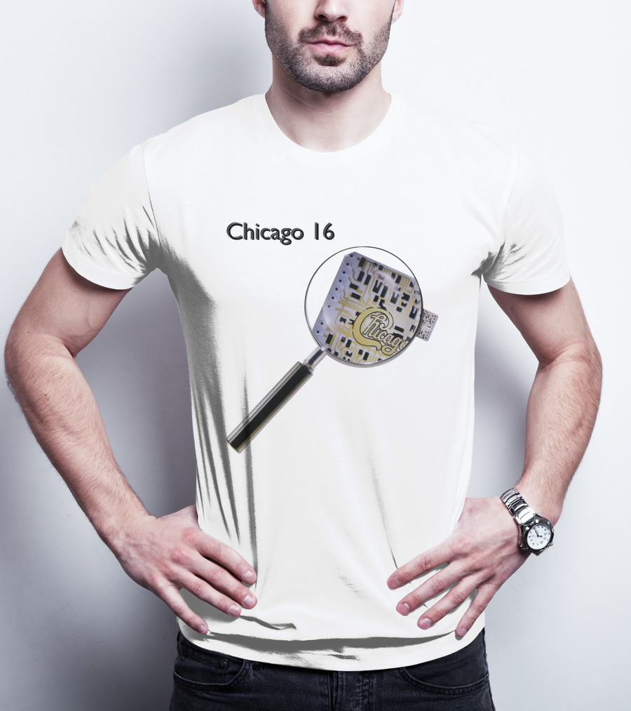 Chicago 16 Magnifying Circuitry T-Shirt