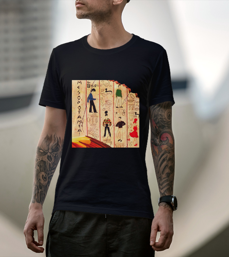 The B-52'S Mesopotamia Vintage Band Art T-Shirt