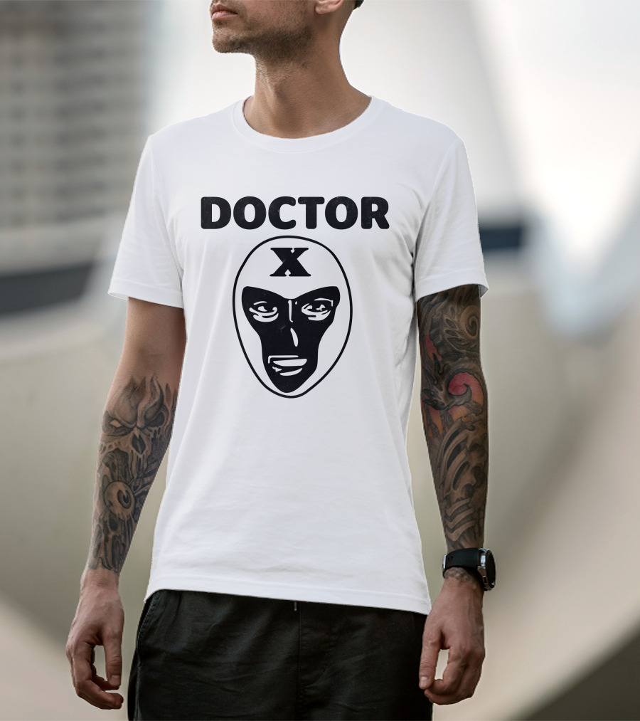 Doctor X Mask Illustration Bld T-Shirt