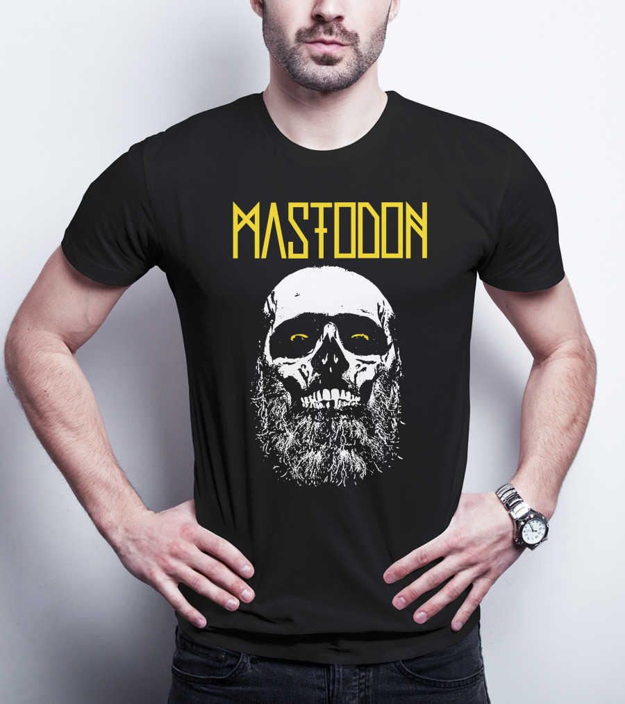 Mastodon Skull Artwork T-Shirt