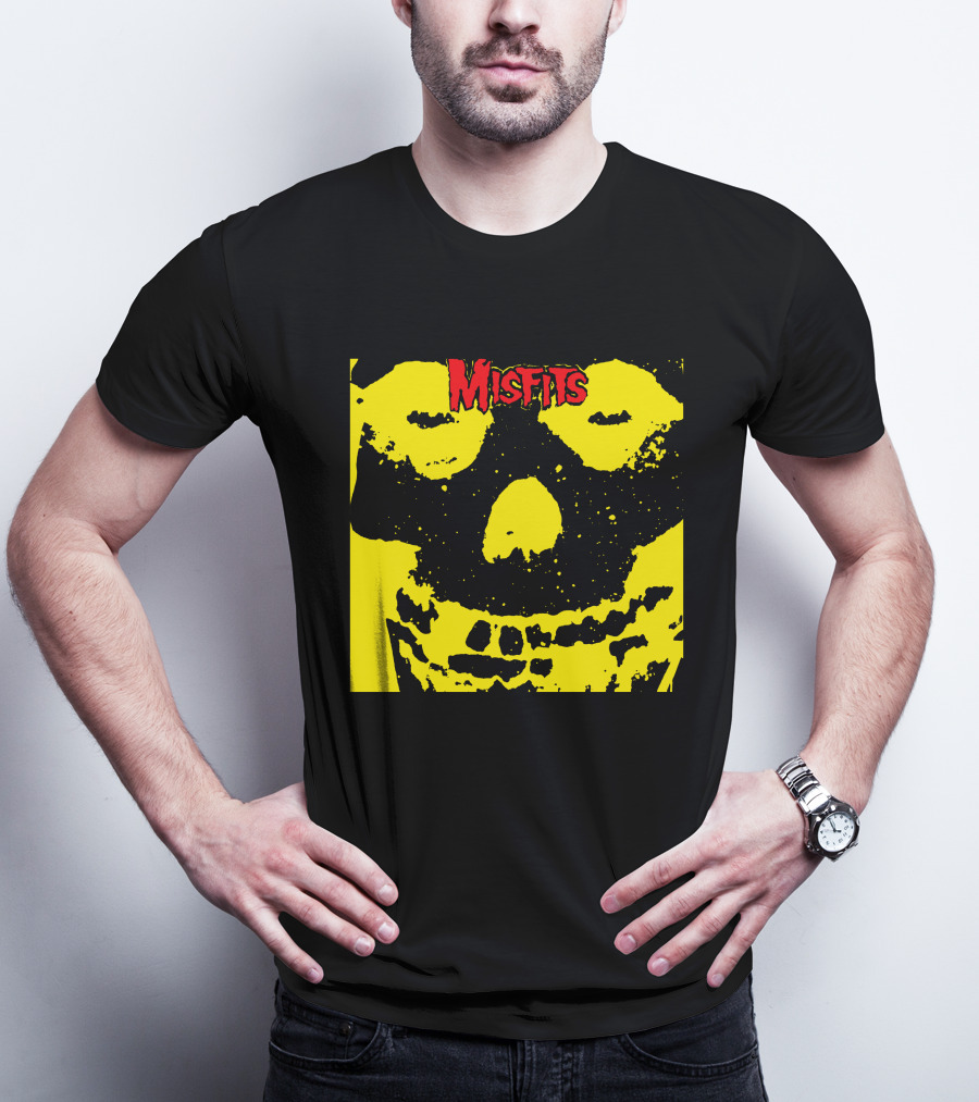 Misfits Yellow Skull T-Shirt