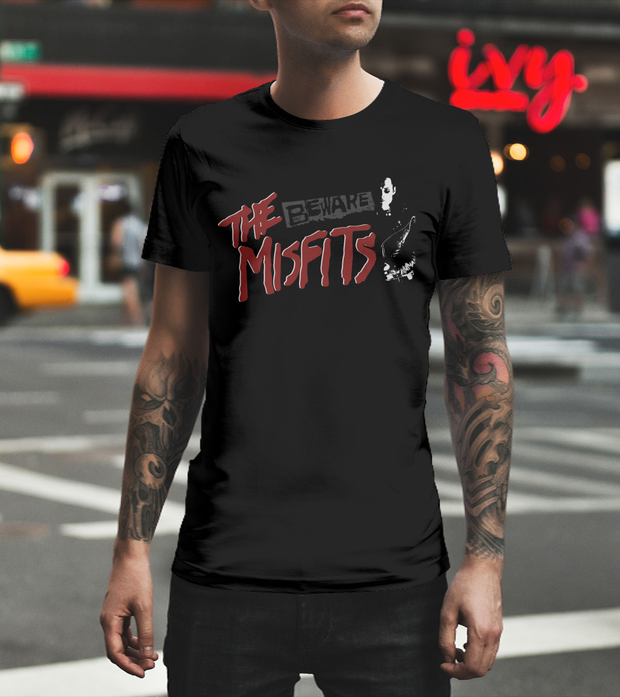 The Misfits Beware T-Shirt