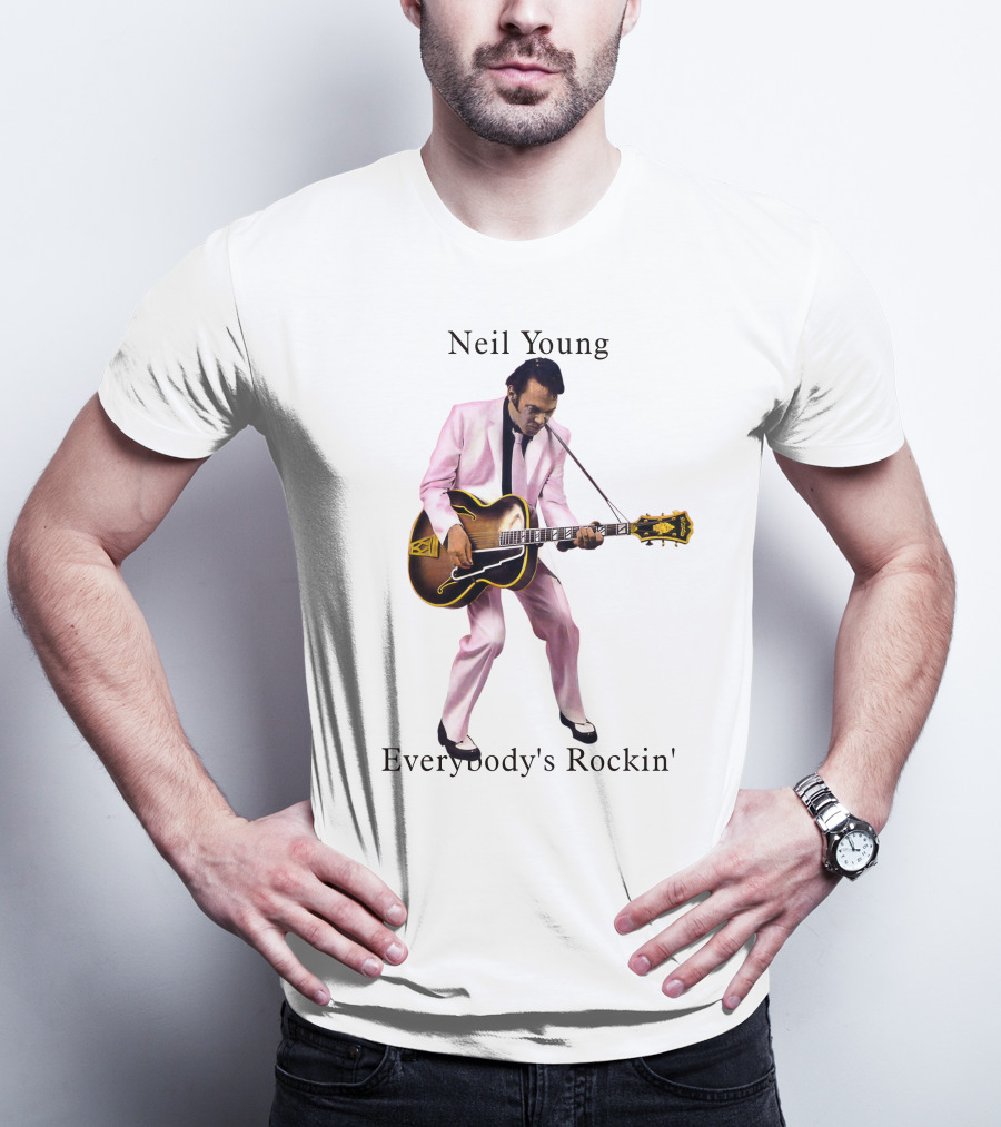 Neil Young Everybody's Rockin' T-Shirt