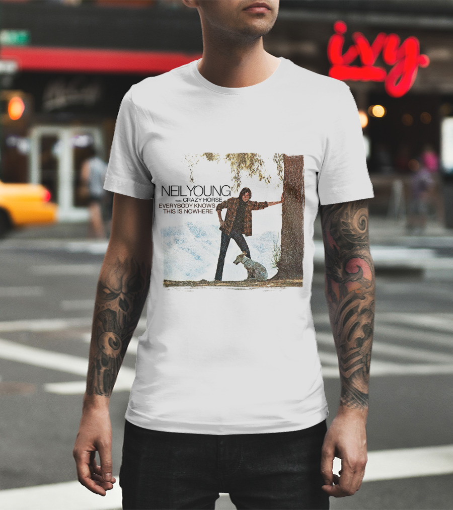 Neil Young With Crazy Horse Everybody Knows This Is Nowhere T-Shirt