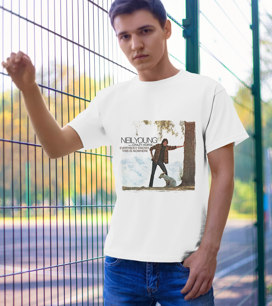 Neil Young With Crazy Horse Everybody Knows This Is Nowhere T-Shirt