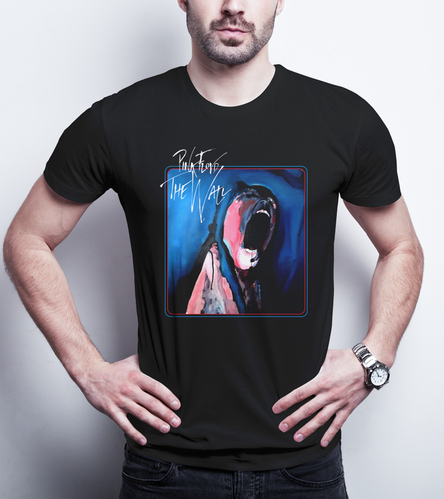 Pink Floyd The Wall Album Cover Art Scream T-Shirt