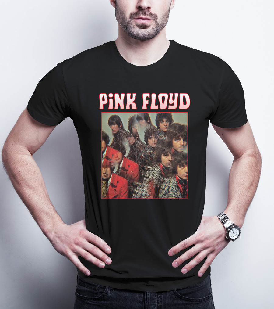 Pink Floyd Band Members Psychedelic T-Shirt