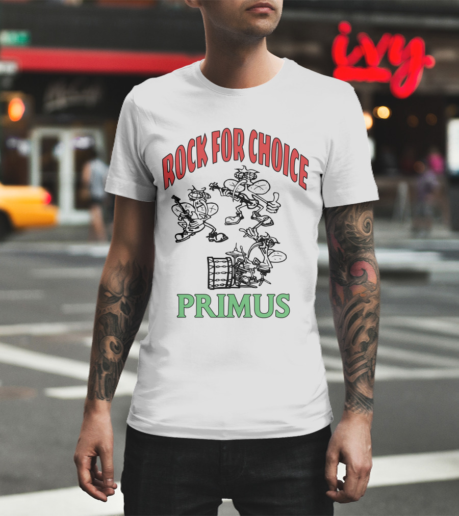Rock For Choice Primus T-Shirt