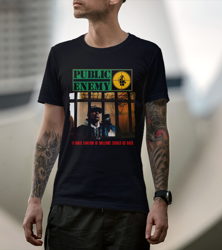 Public Enemy It Takes A Nation Of Millions To Hold Us Back T-Shirt