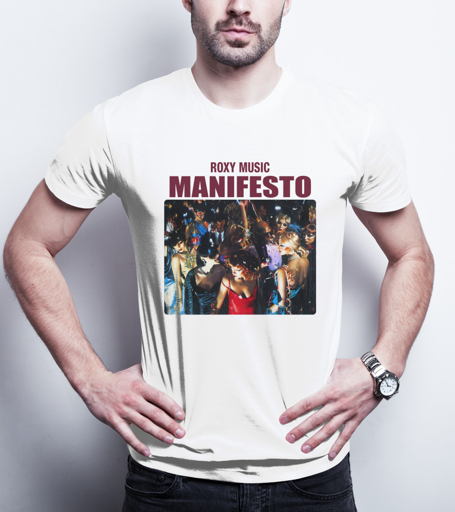 Roxy Music Manifesto Album Cover Artwork T-Shirt