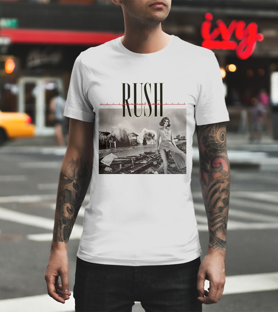 Rush Permanent Waves 18 Storm Woman T-Shirt