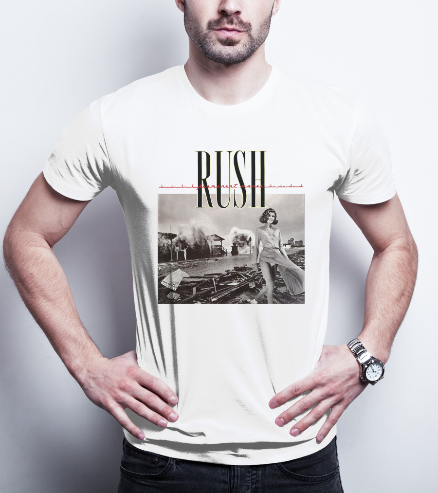 Rush Permanent Waves 18 Storm Woman T-Shirt