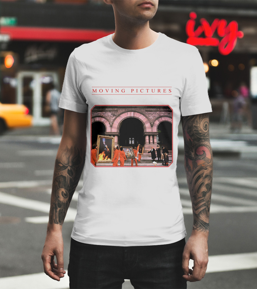 Moving Pictures Album Cover Artwork T-Shirt