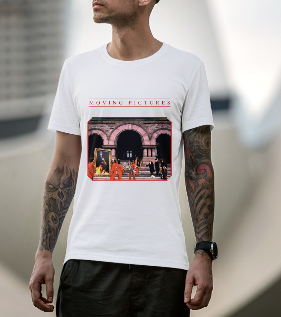 Moving Pictures Album Cover Artwork T-Shirt