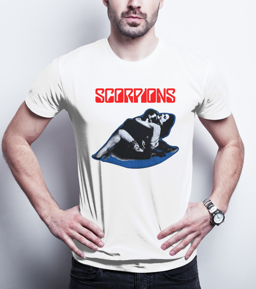 Scorpions Blackout Album Cover Art Retro T-Shirt