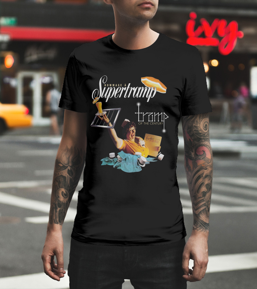 Hommage À Supertramp - Breakfast In America Tramp Of The Century T-Shirt