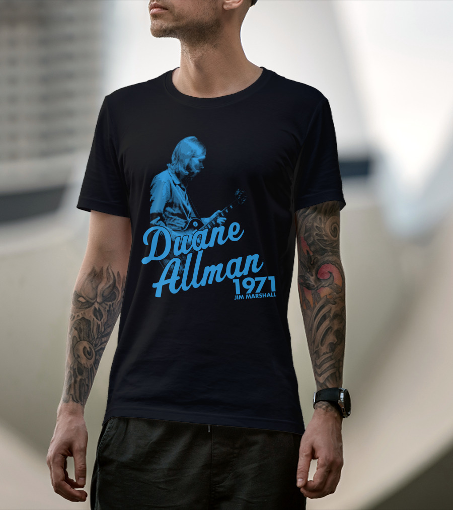 Duane Allman 1971 Jim Marshall T-Shirt
