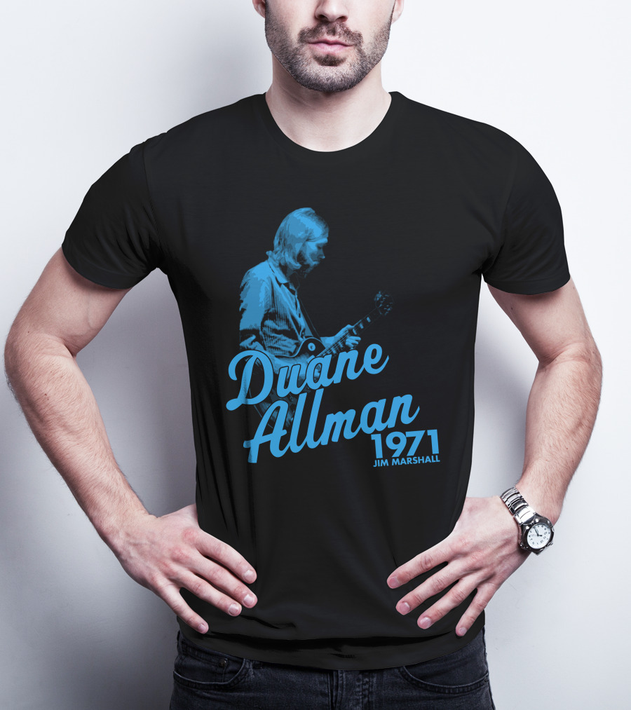 Duane Allman 1971 Jim Marshall T-Shirt