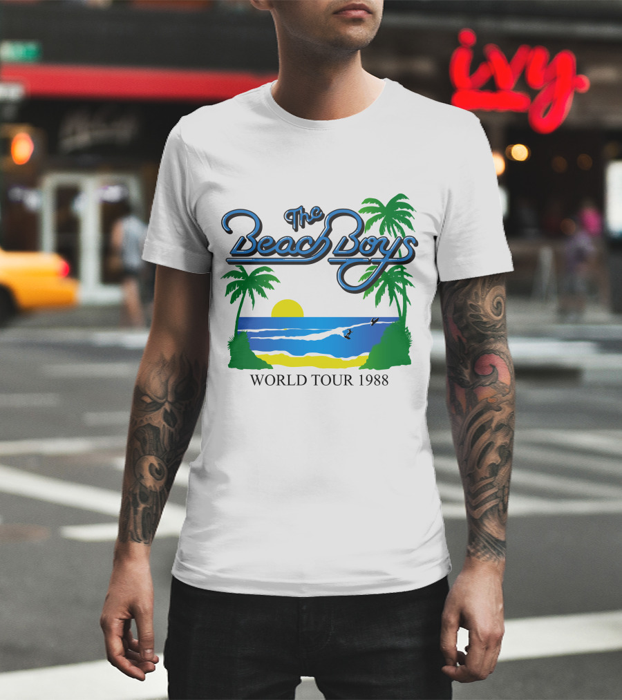 The Beach Boys World Tour 1988 T-Shirt