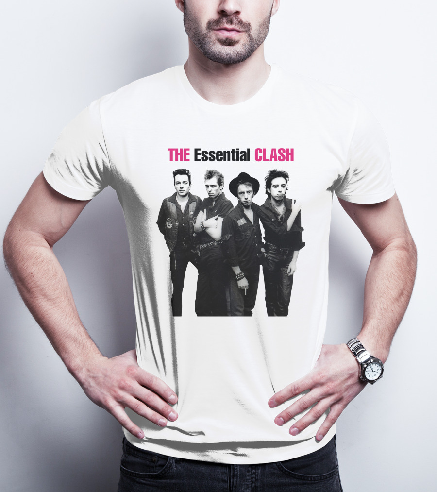 The Essential Clash 20 Shirt Frontman Images Posing T-Shirt