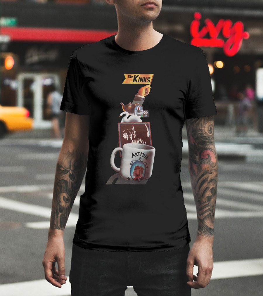 The Kinks Arthur Album Cover Artwork Mug And Teapot T-Shirt