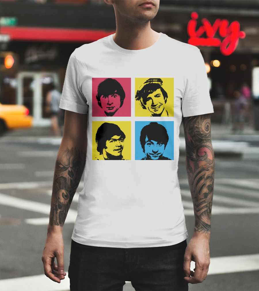 Pop Art Style Quartet T-Shirt