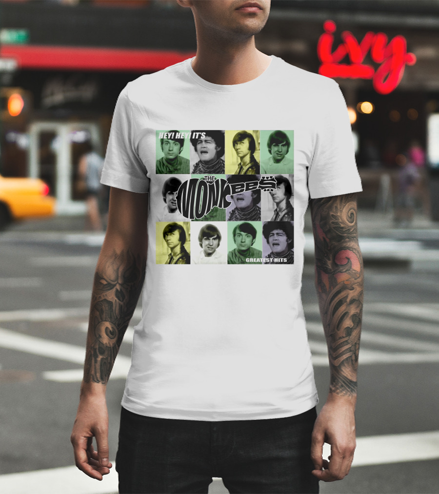 Hey! Hey! It's The Monkees Greatest Hits T-Shirt