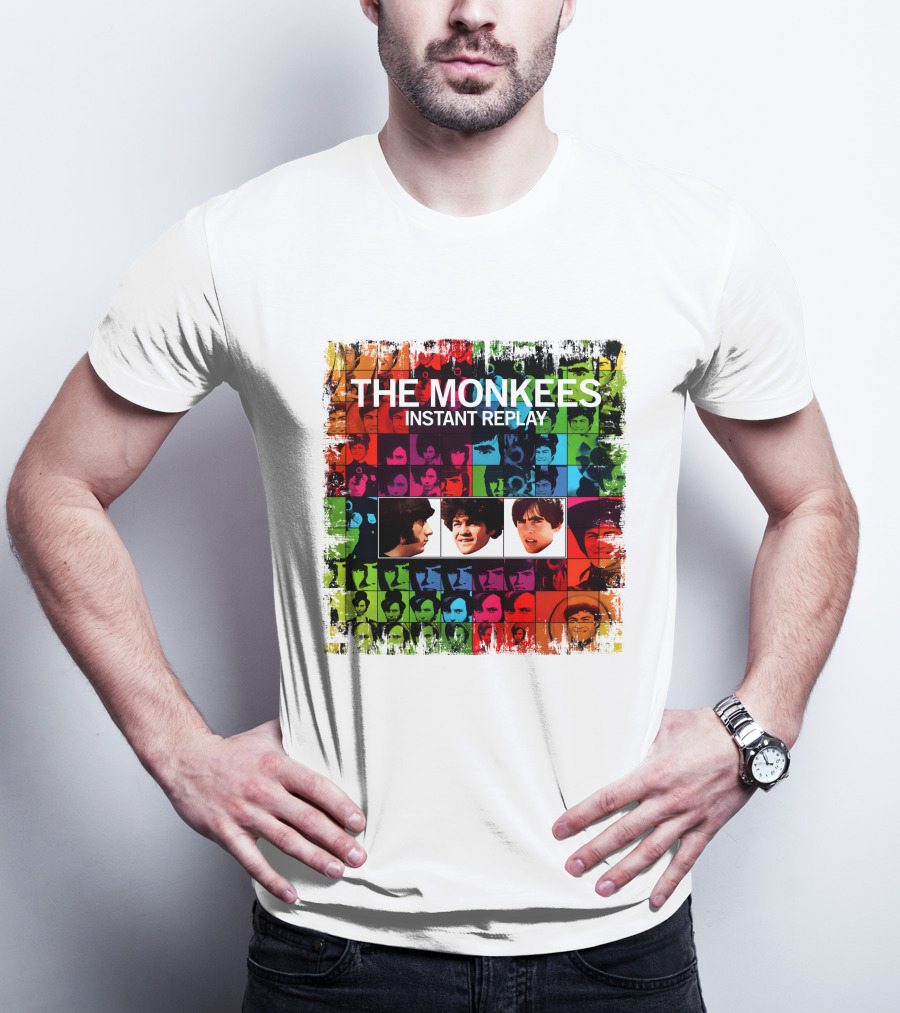 The Monkees Instant Replay Album Art Collage T-Shirt