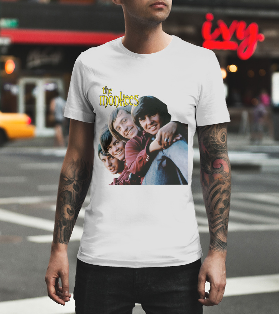 The Monkees Group Photo Smiling T-Shirt