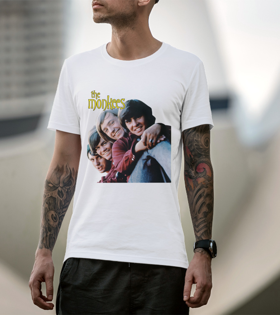 The Monkees Group Photo Smiling T-Shirt