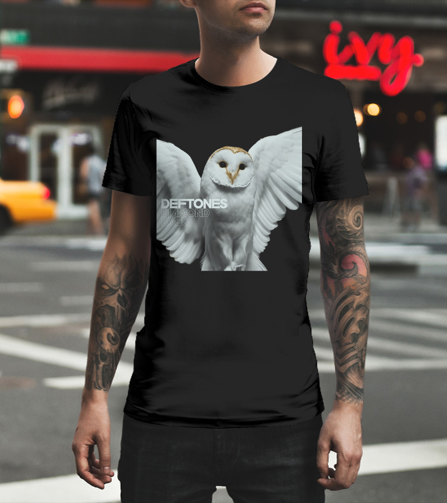 Deftones Diamond Eyes Owl Imagery Album Cover T-Shirt
