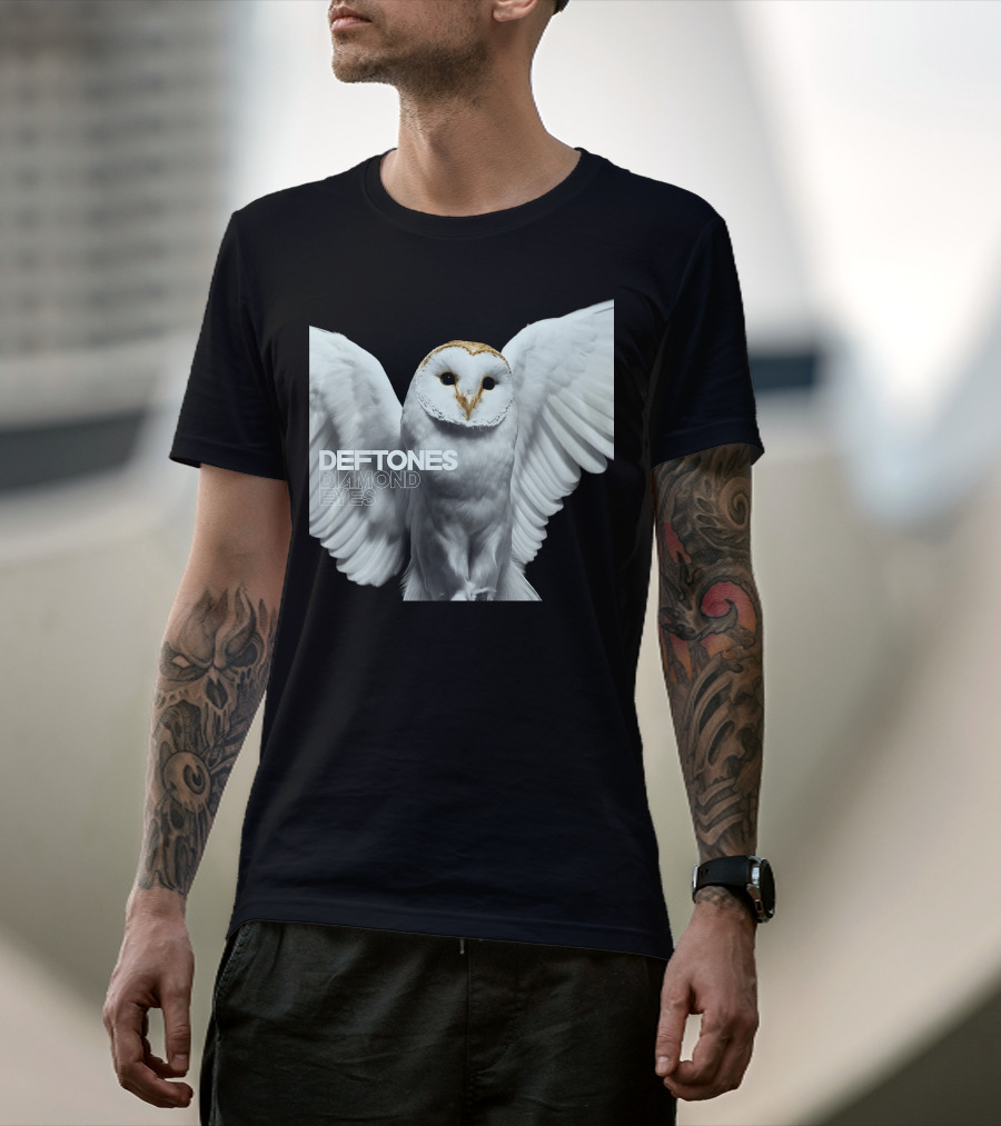 Deftones Diamond Eyes Owl Imagery Album Cover T-Shirt